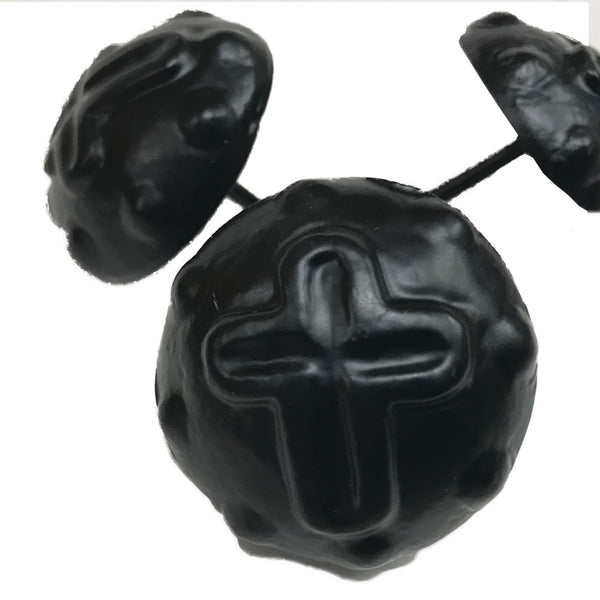 Gothic Cross Clavos nails - 1.5" x 1.5" - AntiqueHardwareDepot.com
