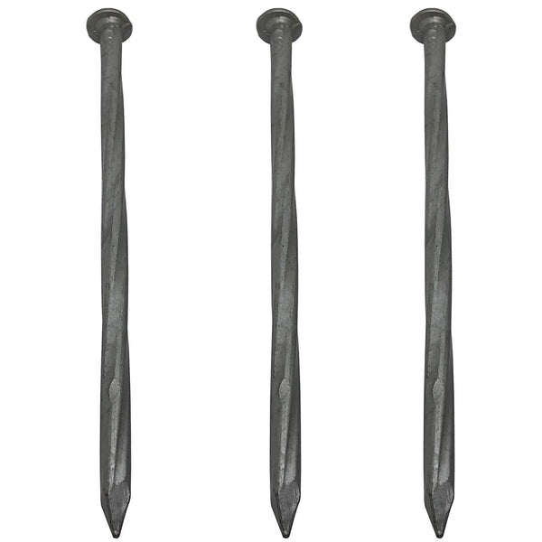 6" - 60d - TIMBER TIE NAILS - GALVANIZED (50) - AntiqueHardwareDepot.com